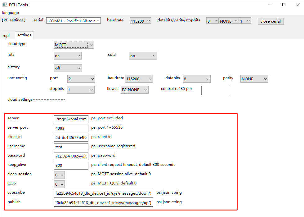 DTU Tool User Guide - QuecPython