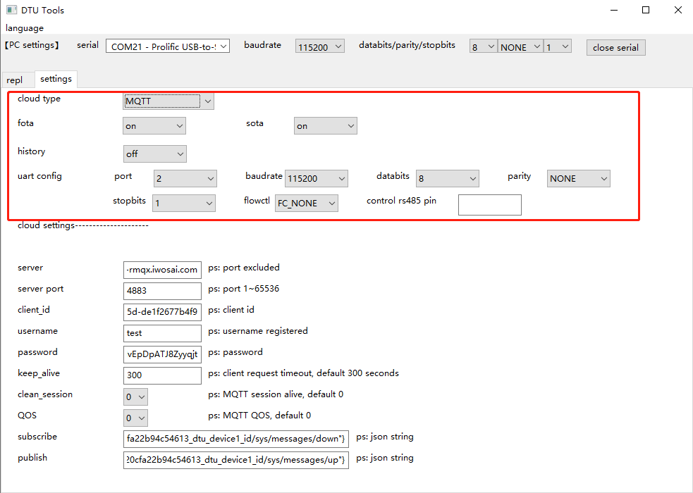 DTU Tool User Guide - QuecPython