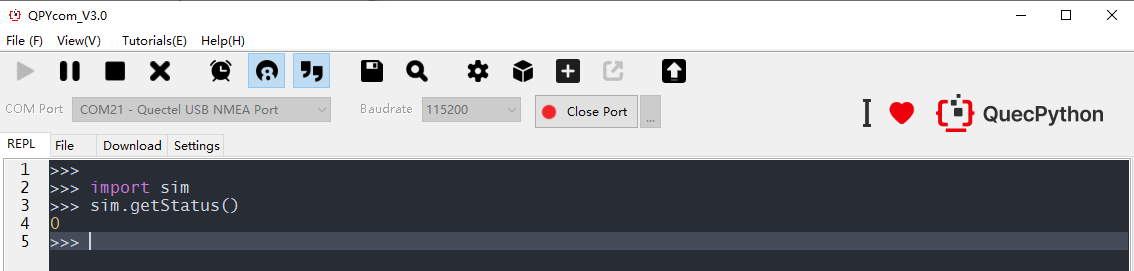 SIM卡异常 - QuecPython